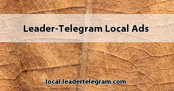 Leader-Telegram Local Ads